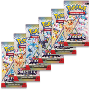 Prismatic Evolutions Booster Bundle (6 Booster Packs) - GameCardsCentral