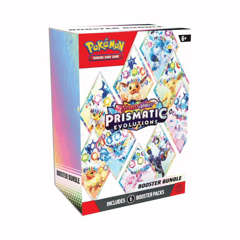 Prismatic Evolutions Booster Bundle (6 Booster Packs) - GameCardsCentral