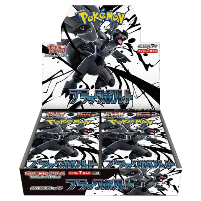 Black Bolt Deluxe Booster Pack (SV11B – Japans) - GameCardsCentral